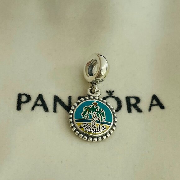Pandora | Jewelry | Pandora Florida Beach Exclusive Charm | Poshmark